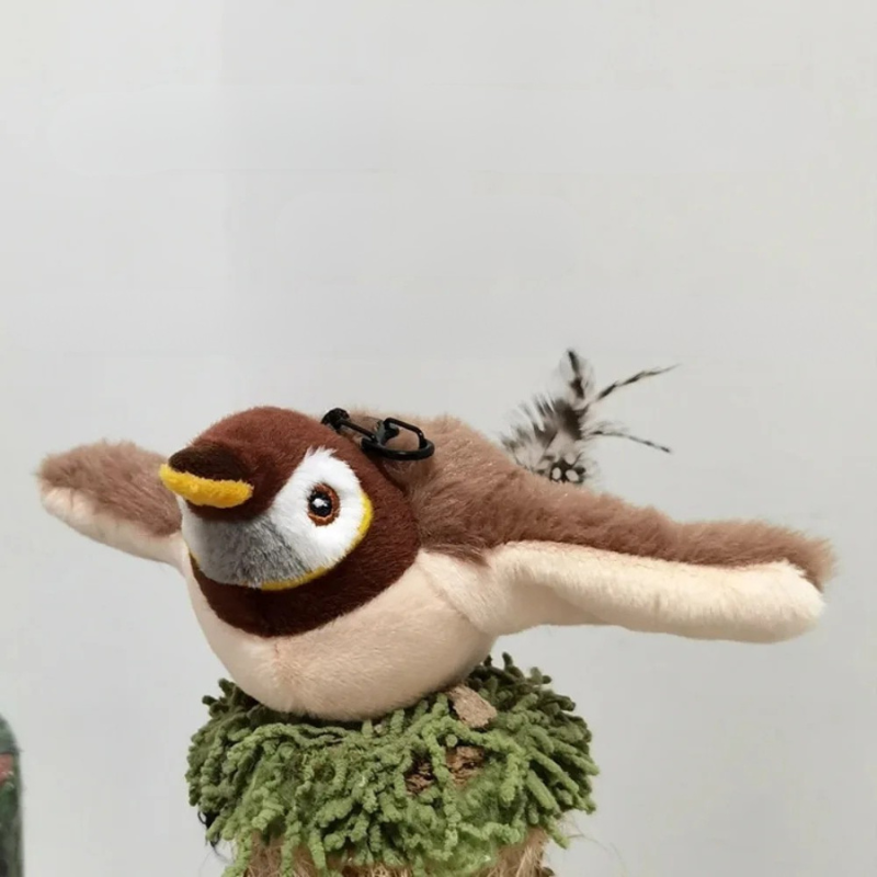 Interactive toy for cat shaped like a flying bird – DENEROVA